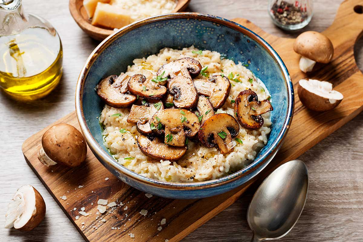 La magie du risotto aux champignons : une recette savoureuse et ...